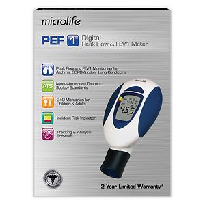 Microlife Digital Peak Flow & FEV1 Meter | drugstore.com